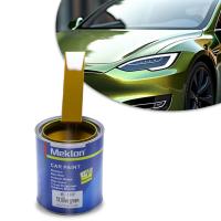 China 1K High Performance Olive Green Car Paint Resin Liquid Coating For Spray Acrylic Paint With Powder Appearance for sale