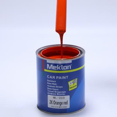 China Factory Supply Fast Drying High Solid Gloss Professional Refinish System Auto Paint for sale