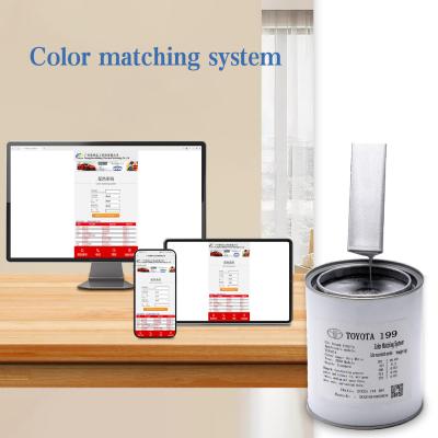 China Customizable Car Paint Color Scratch Resistant And Not Easy To Peel Off for sale