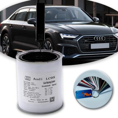 China Audi Lc9x Magic Black Custom Paint Original Drying Time 1-2 Hours for sale