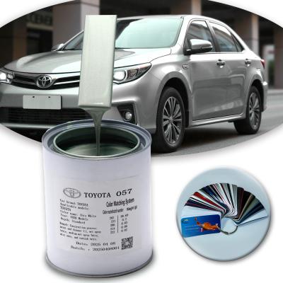 China Toyota 057 1k White Pearl Acrylic Car Paint Factory Direct Supply With Fast-Dry Eco-Friendly Waterborne Formula for sale