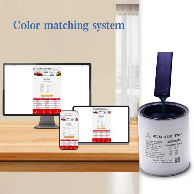 China A Car Paint Manufacturer With A Rich Color Formula System for sale