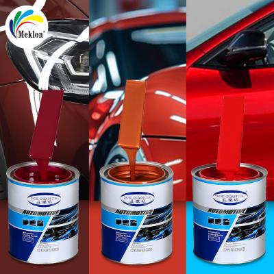 China MK223 Matches Original Sunset Flame Metal Orange Red Anti UV Car Paint for sale