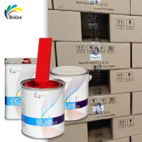 China High Performance Flame Crimson Quick Drying Car Paint 1K Car Paint for sale