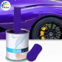 China High Performance Purple Advanced UV Resistant 1k Automotive Paint for sale