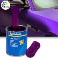 China 1k2k High Gloss Long-Lasting High Protection Deep Purple Acrylic Car Paint for sale