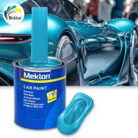 China High Performance Matching Original Factory Customizable Ice Lake Blue Car Paint for sale