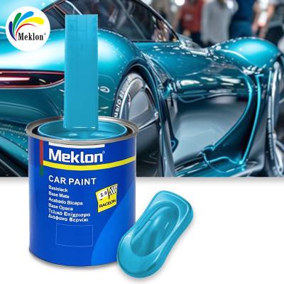 China High Performance Matching Original Factory Customizable Ice Lake Blue Car Paint for sale