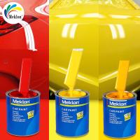 China Manufacturer Direct Sales High Gloss Coverage With Super Vibrant Yellow Repair Car Paint for sale