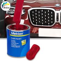 China High Performance UV Resistant Bright Red Car Repair Paint for sale