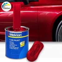 China Match With Original Factory Color Long-Lasting Fast Drying Flame Red Car Paint for sale