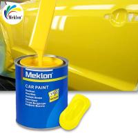 China Hot Selling And Efficient Repair Car Paint 1k2k Lemon Yellow Car Paint for sale