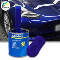China The Most Favorable Price For Efficient And Fast Drying Deep Blue Car Paint for sale