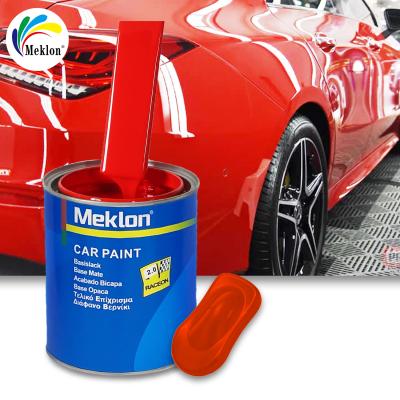 China High Performance Recovery Car Paint, High Gloss And Easy To Spray Bright Red Car for sale