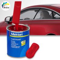 China Match With Original Factory Anti UV Positive Red Car Repair Paint for sale