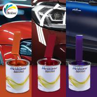 China Weather Resistant And UV Resistant Orange Red Car Repair Paint for sale