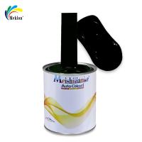 China High Gloss Scratch Resistant And Easy To Repair Pure Black Car Repair Paint for sale
