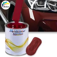 China High Cost-Effective Weather Resistant And High-Temperature Resistant Wine Red Car Repair Paint for sale