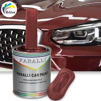 China High gloss UV resistant high gloss dark red car spray paint for sale