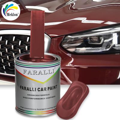China High gloss UV resistant high gloss dark red car spray paint for sale