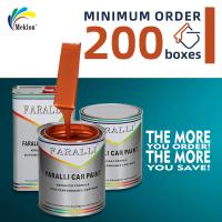 China Manufacturer Direct Sales Of High-Quality And Cost-Effective Orange Red Car Repair Paint for sale