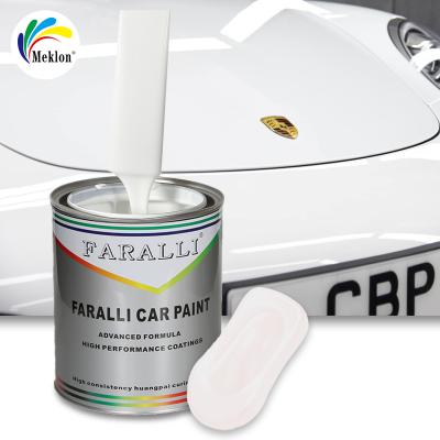 China 1K Ferrari Hot Selling Efficient And Fast Drying Pure White Car Spray Paint for sale