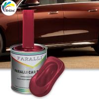 China Manufacturer Direct Sales Scratch Resistant Weather Resistant Dry Red Car Repair Paint for sale