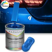China High Gloss Wear-Resistant And UV Resistant Bright Blue Car Repair Paint for sale