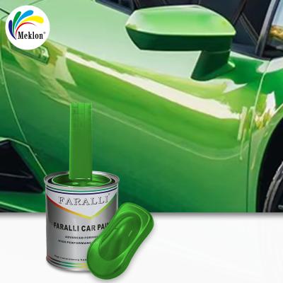 China High Performance Weather Resistant And Scratch Resistant Green Glossy Car Spray Paint for sale