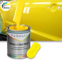 China 1K2K High Gloss Low VOC Environmentally Friendly Lemon Yellow Car Spray Paint for sale