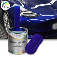 China Fast Drying And Efficient Deep Blue Metallic Paint That Matches The Original Factory Color For Car Spray Painting for sale