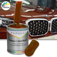 China 1K2K Environmentally Friendly Brown Car Paint With Scratch Resistance And High Temperature Resistance for sale