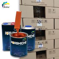 China High Gloss Durable And Wear-Resistant Metal Orange Car Repair Paint for sale