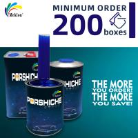 China Bright Blue Automotive Paint Scratch-Free Glossy Finish 2:1 Mix Ratio for sale