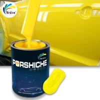 China High Gloss Lemon Yellow Automotive Paint - VOC 380g/L for sale