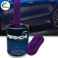 China Durable UV Resistant Purple Car Paint for Exterior Repair for sale