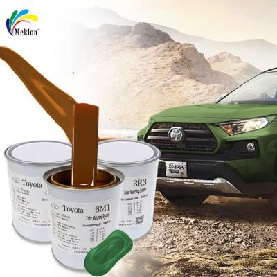 China High Gloss Deep Green Pearl Car Spray Paint for Auto Refinishing for sale