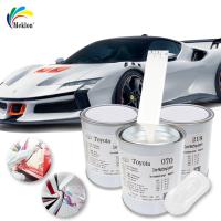 China Meklon GAC Honda NH-578 2K Taffeta White Car Paint - 100g Formula with Pearlescent Finish for 2018 Models for sale