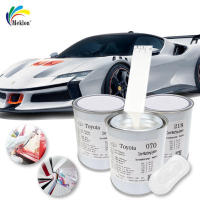 China Meklon GAC Honda NH-578 2K Taffeta White Car Paint - 100g Formula with Pearlescent Finish for 2018 Models for sale