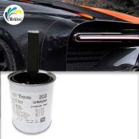 China High Gloss Black 1K Repair Paint for Metal Surfaces for sale
