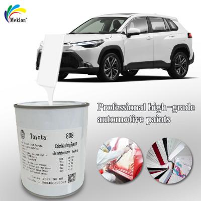 China Meklon High-Purity White Car Paint - Low VOC Acrylic Resin Coating for sale