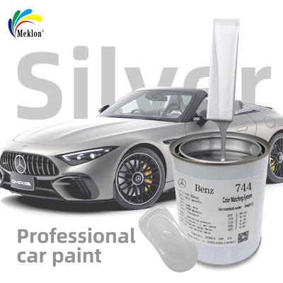 China Low VOC Silver Metal Automotive Repair Paint With High Cost Performance And Environmental Protection for sale