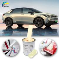 China Luxury Light Champagne Pearl Car Paint With High Gloss Metal Finish OEM Quality for sale