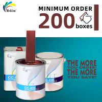 China 1K2K Popular Deep Red Efficient And Durable High Gloss Car Paint for sale