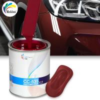China The Best-Selling Deep Rose Red Anti UV And Anti Fading Car Refinish Paint for sale