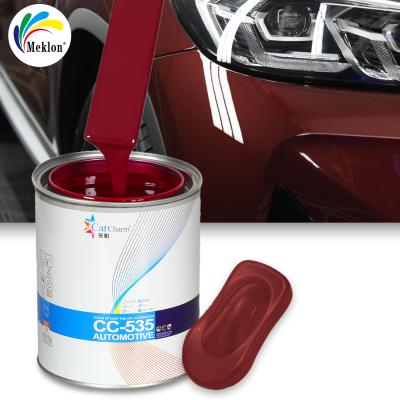 China The Best-Selling Deep Rose Red Anti UV And Anti Fading Car Refinish Paint for sale