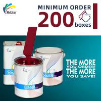 China The Best-Selling Deep Rose Red Anti UV And Anti Fading Car Refinish Paint for sale