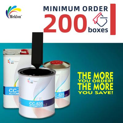 China Hot Selling High Gloss And Cost-Effective Cold Black Car Paint for sale