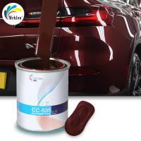 China High Gloss Heat-Resistant And Weather Resistant Classic Red Car Paint for sale