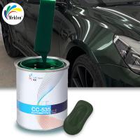 China Classic Olive Green High-End Environmentally Friendly Matte Car Paint for sale